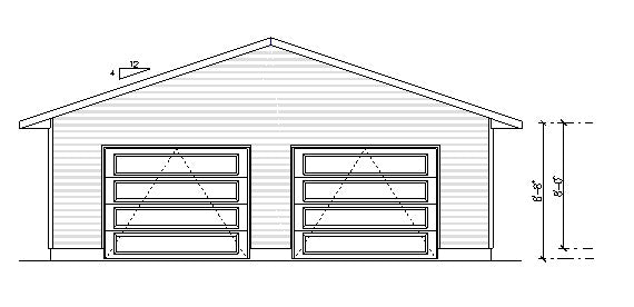 Permit Ready 28 x 30 Garage Plans – Backyard Plans by Cottage Country ...